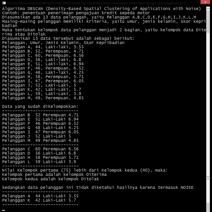 Algoritma Dbscan Density Based Spatial Clustering Of Applications With 8655